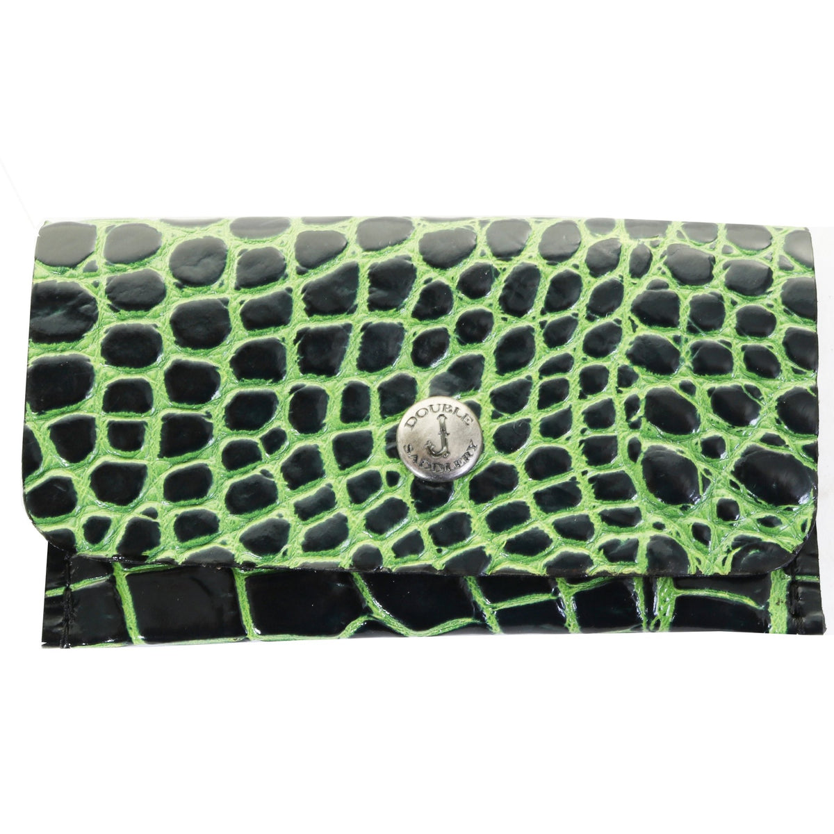 BUS108 - Albuquerque Croc Business Card Holder - Double J Saddlery