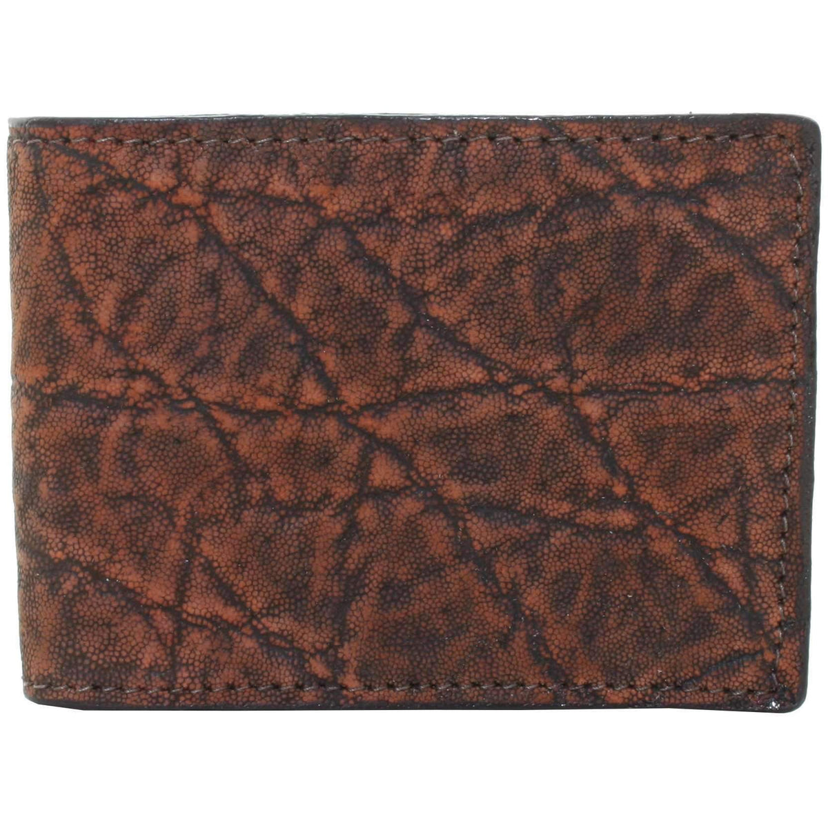 BF39 - Genuine Safari Elephant Mens Bifold Wallet - Double J Saddlery