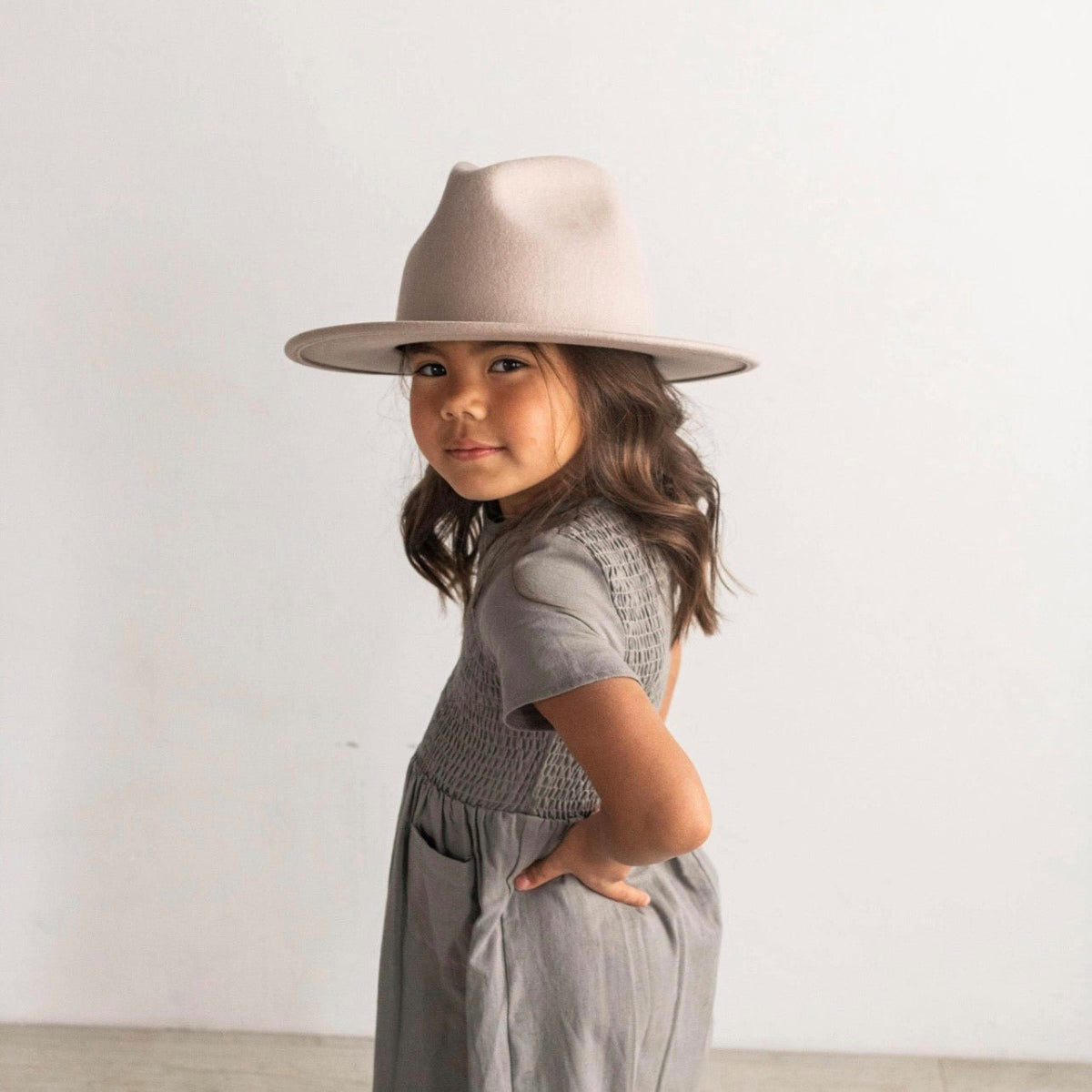 HAT34 - Wes Kids Fedora - Double J Saddlery