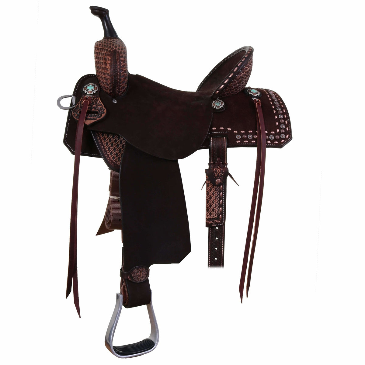 SBP896 - Pozzi Pro Barrel Racer - Double J Saddlery